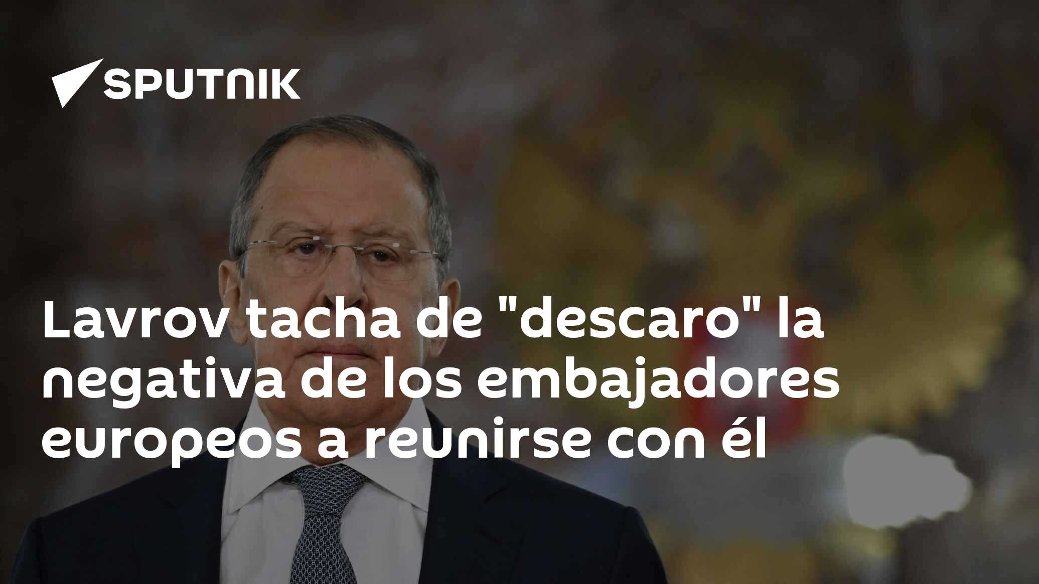 Lavrov tacha de Lavrov tacha de