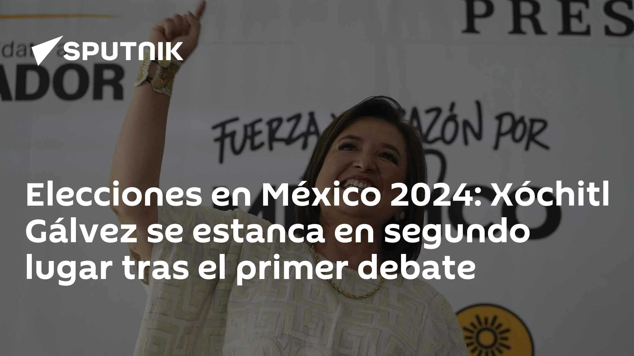 Elecciones en México 2024: Xóchitl Gálvez se estanca en segundo lugar ... Elecciones en México 2024: Xóchitl Gálvez se estanca en segundo lugar ...