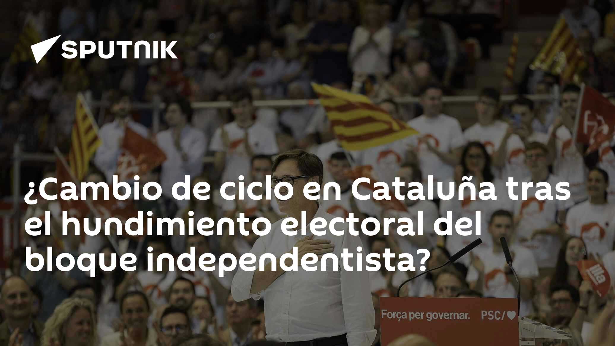 ¿Cambio de ciclo en Cataluña tras el hundimiento electoral del bloque ...