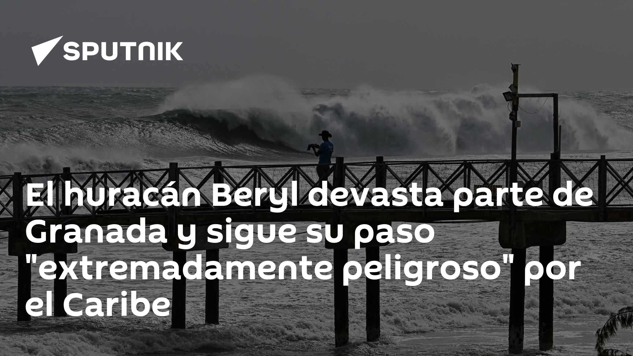 El huracán Beryl devasta parte de Granada y sigue su paso ...