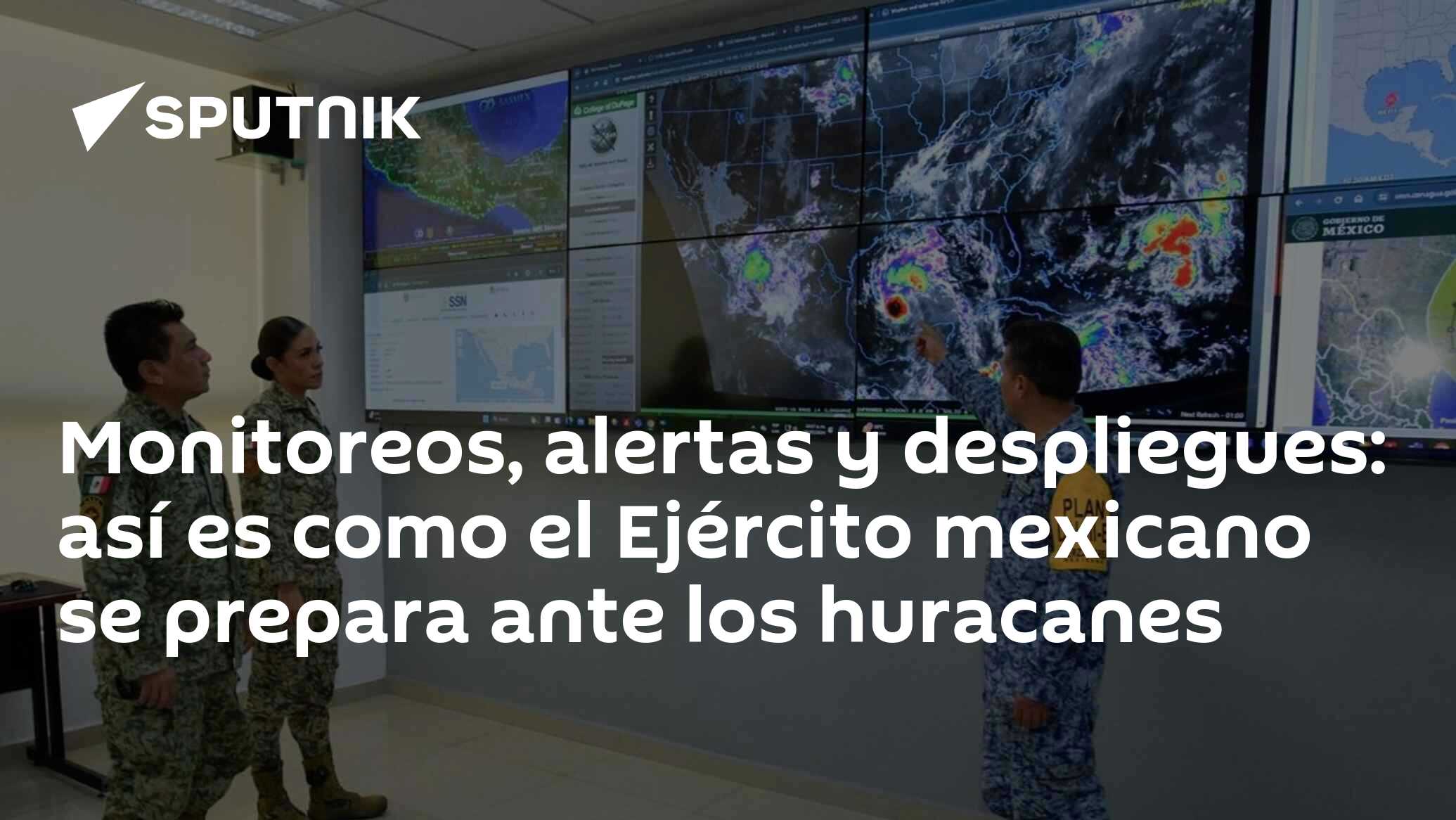 Monitoreos, alertas y despliegues: así es como el Ejército mexicano se ...