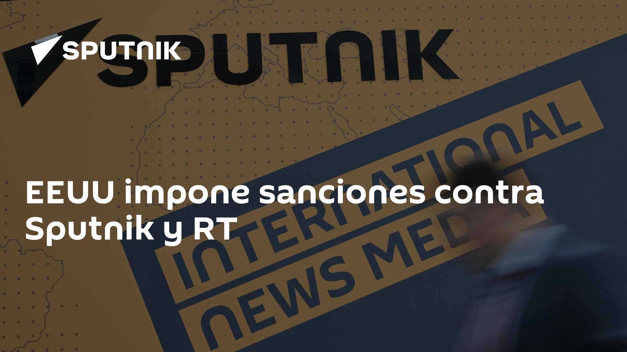EEUU impone sanciones contra Sputnik y RT - 04.09.2024, Sputnik Mundo EEUU impone sanciones contra Sputnik y RT - 04.09.2024, Sputnik Mundo