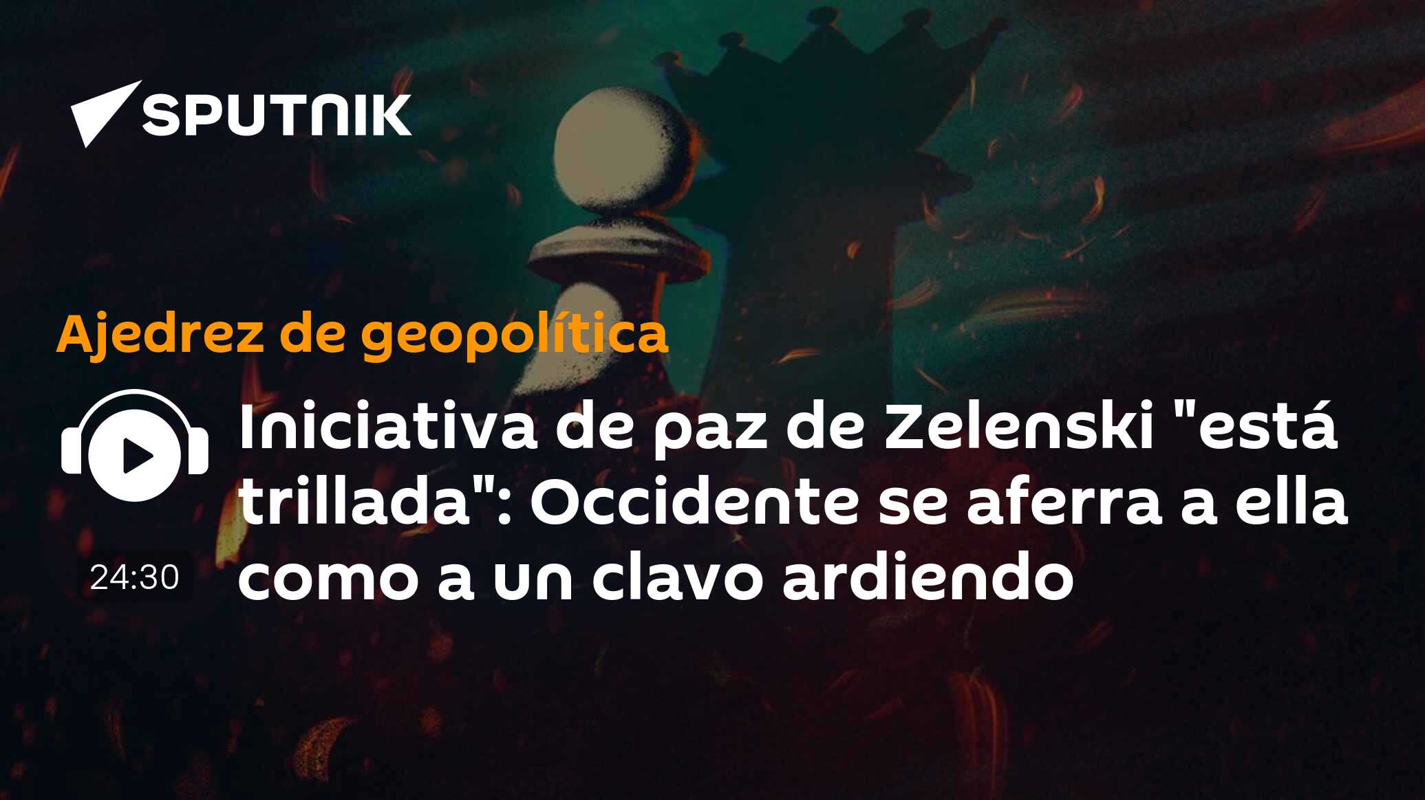 Iniciativa de paz de Zelenski "está trillada": Occidente se aferra a ...