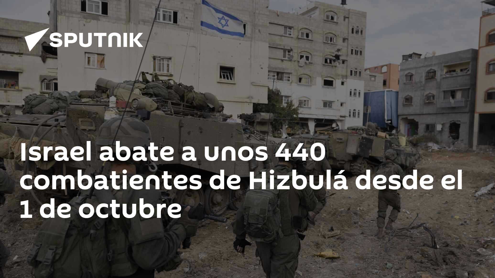 Israel abate a unos 440 combatientes de Hizbulá desde el 1 de octubre ...