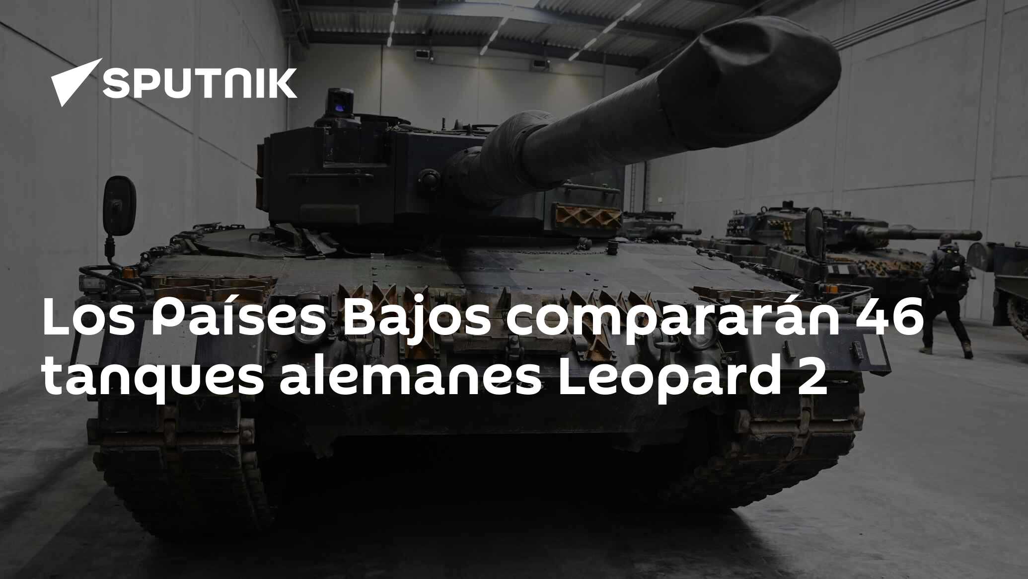 Los Países Bajos compararán 46 tanques alemanes Leopard 2 - 15.10.2024, Sputnik Mundo