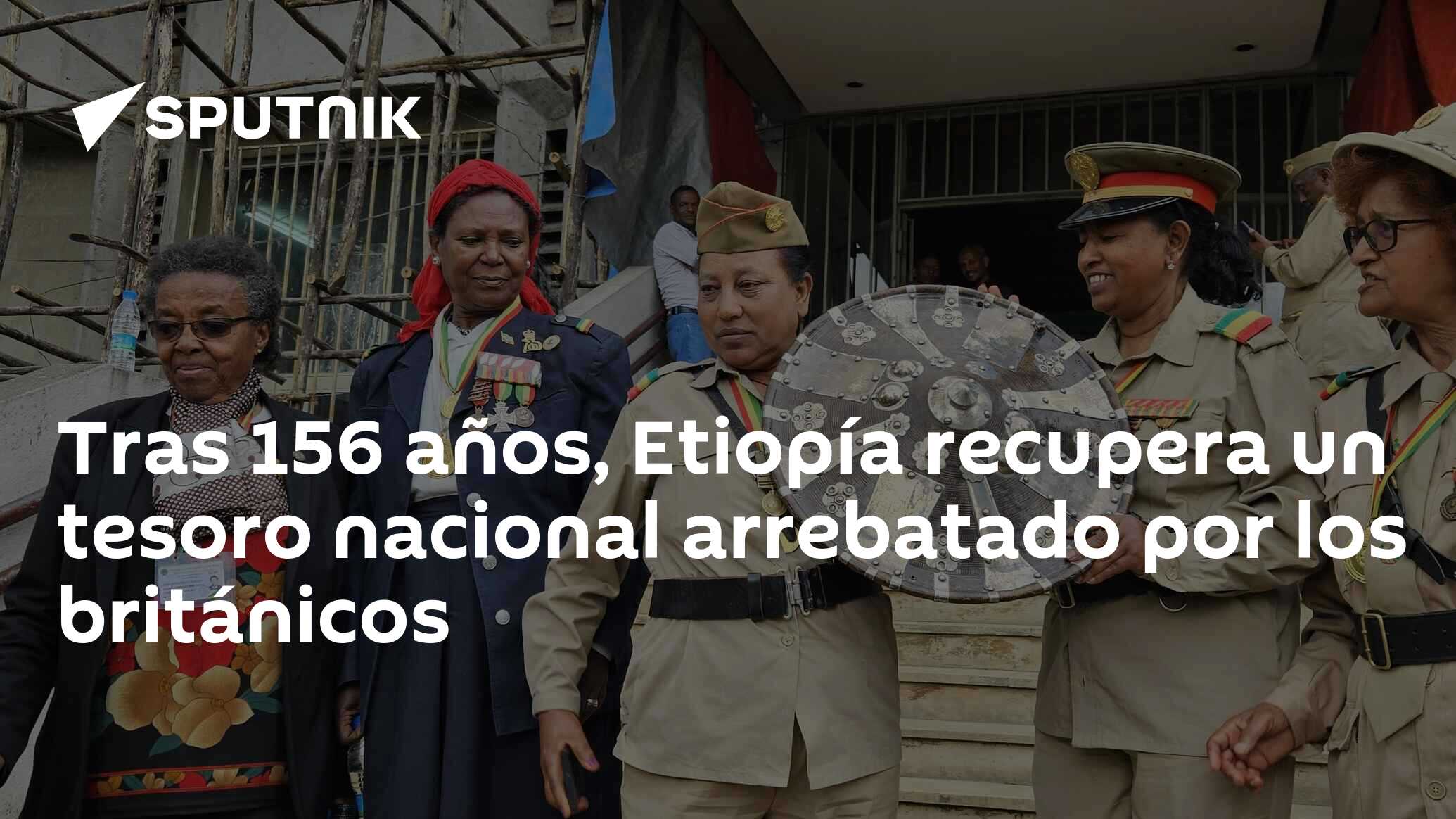 Tras 156 años, Etiopía recupera un tesoro nacional arrebatado por los ...