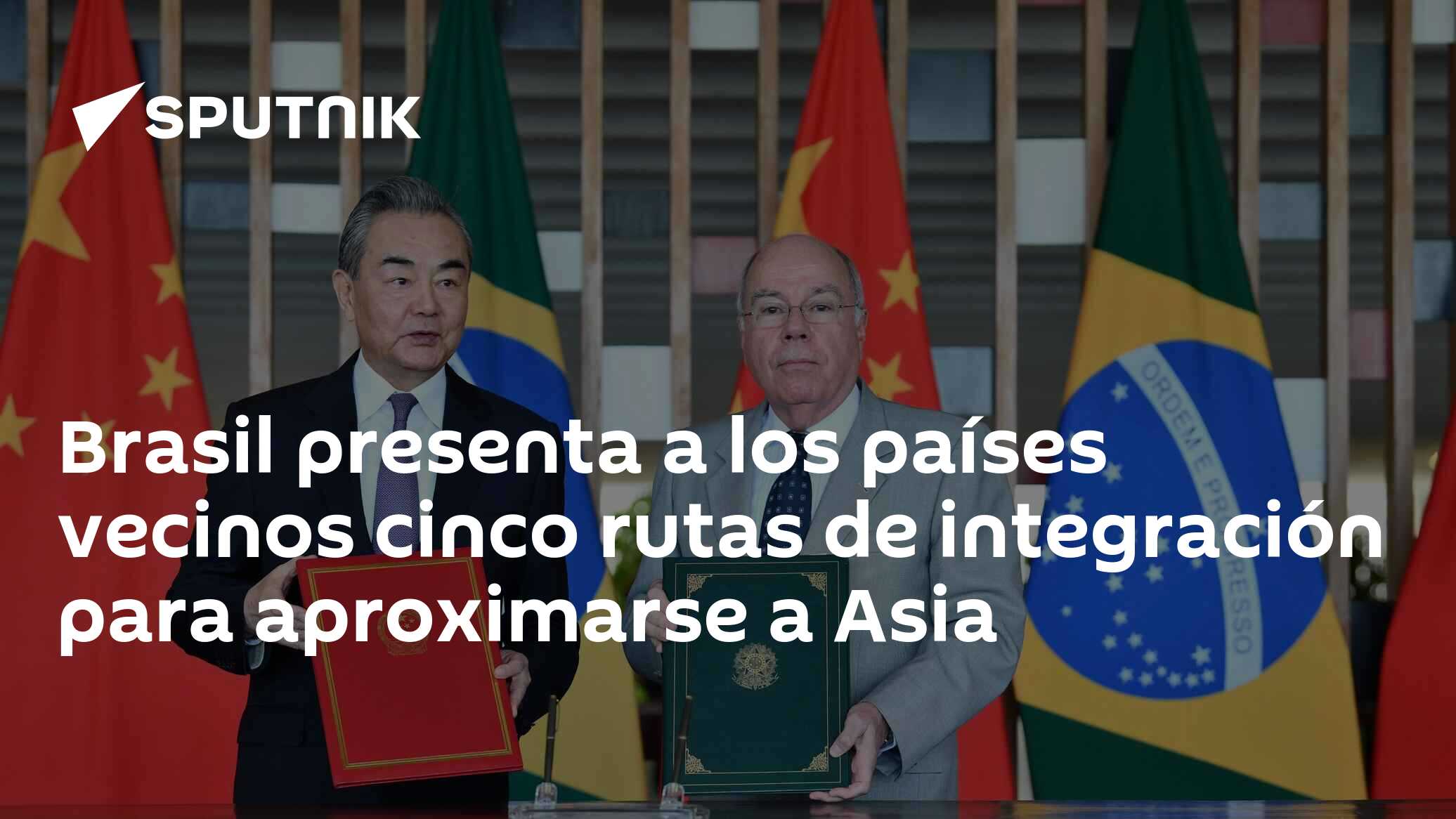 Brasil presenta a los países vecinos cinco rutas de integración para ...