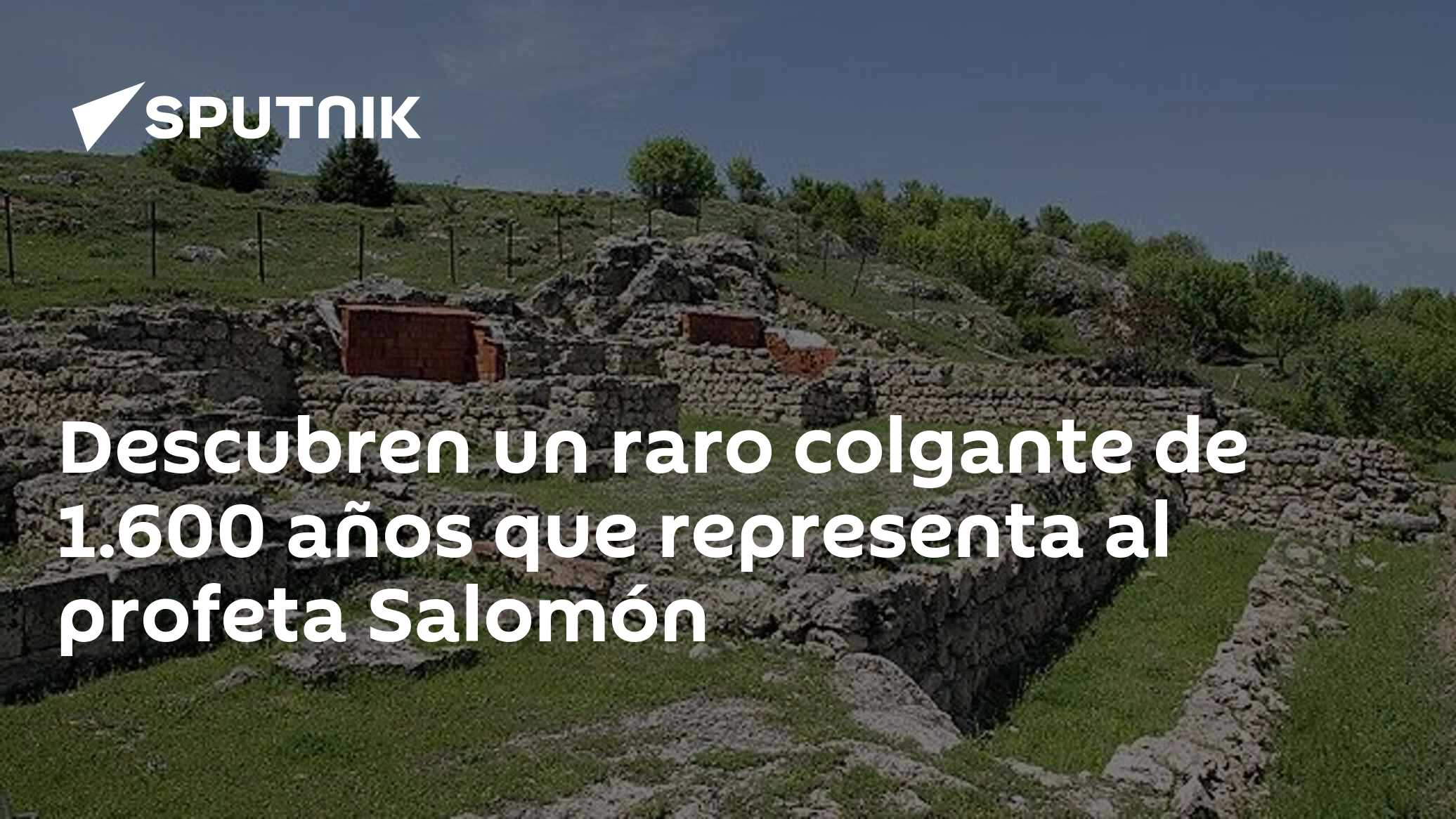 Descubren un raro colgante de 1.600 años que representa al profeta ...