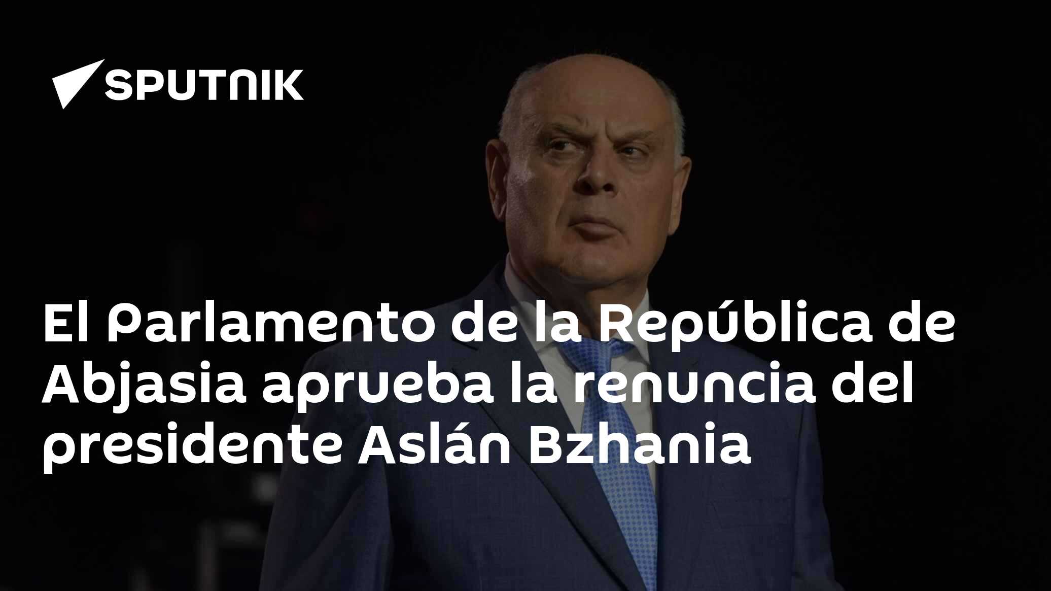El Parlamento de la República de Abjasia aprueba la renuncia del ...