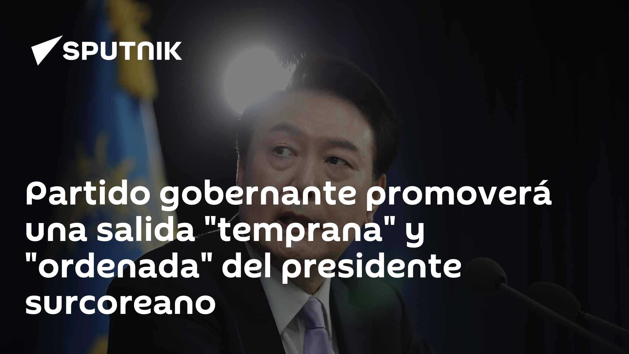 Partido gobernante promoverá una salida "temprana" y "ordenada" del ...