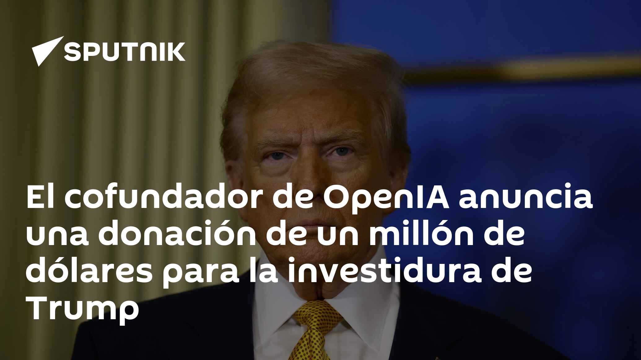 El cofundador de OpenIA anuncia una donación de un millón de dólares ...