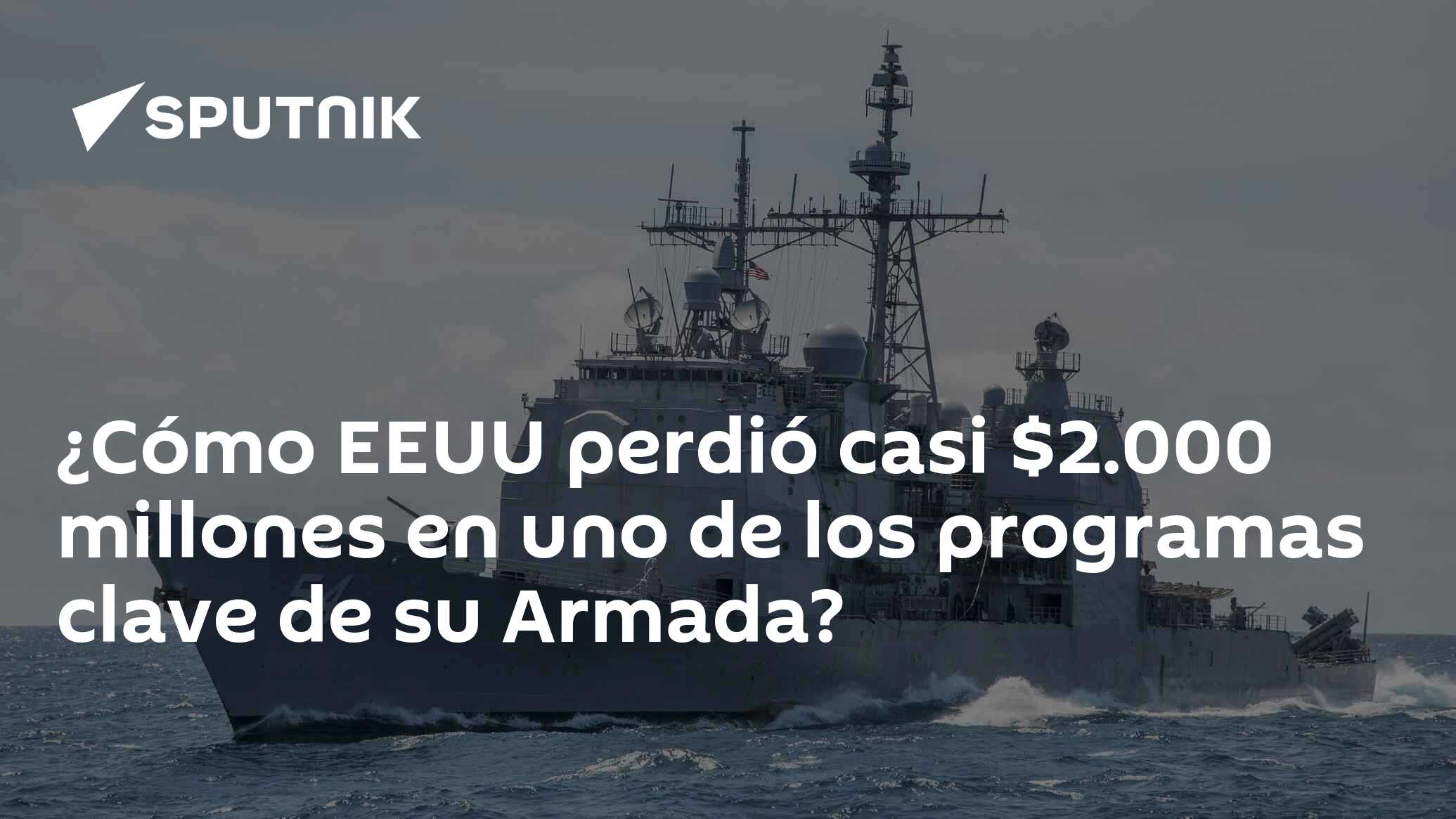 ¿Cómo EEUU perdió casi $2.000 millones en uno de los programas clave de ...