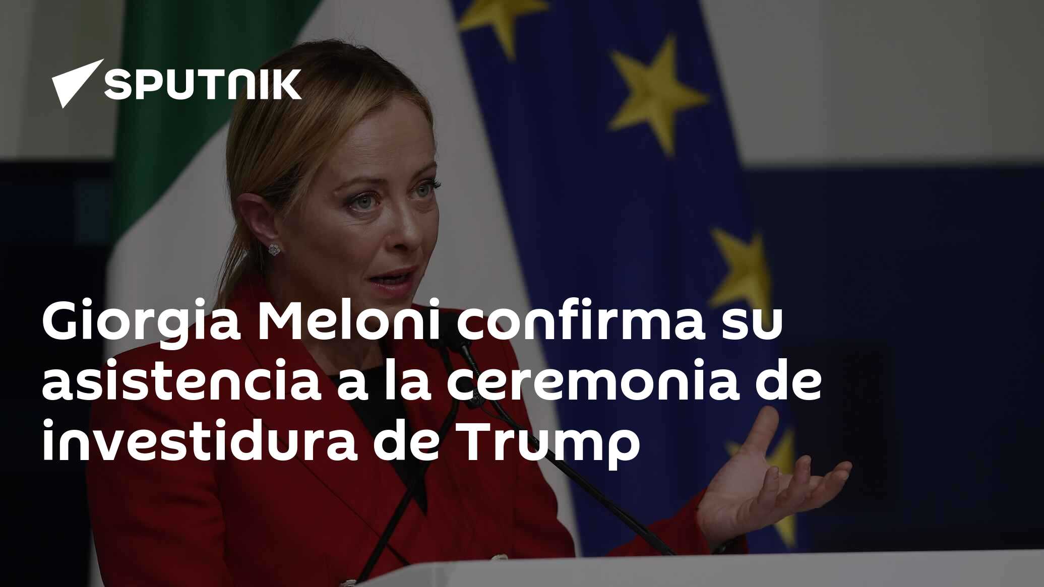 Giorgia Meloni confirma su asistencia a la ceremonia de investidura de ...