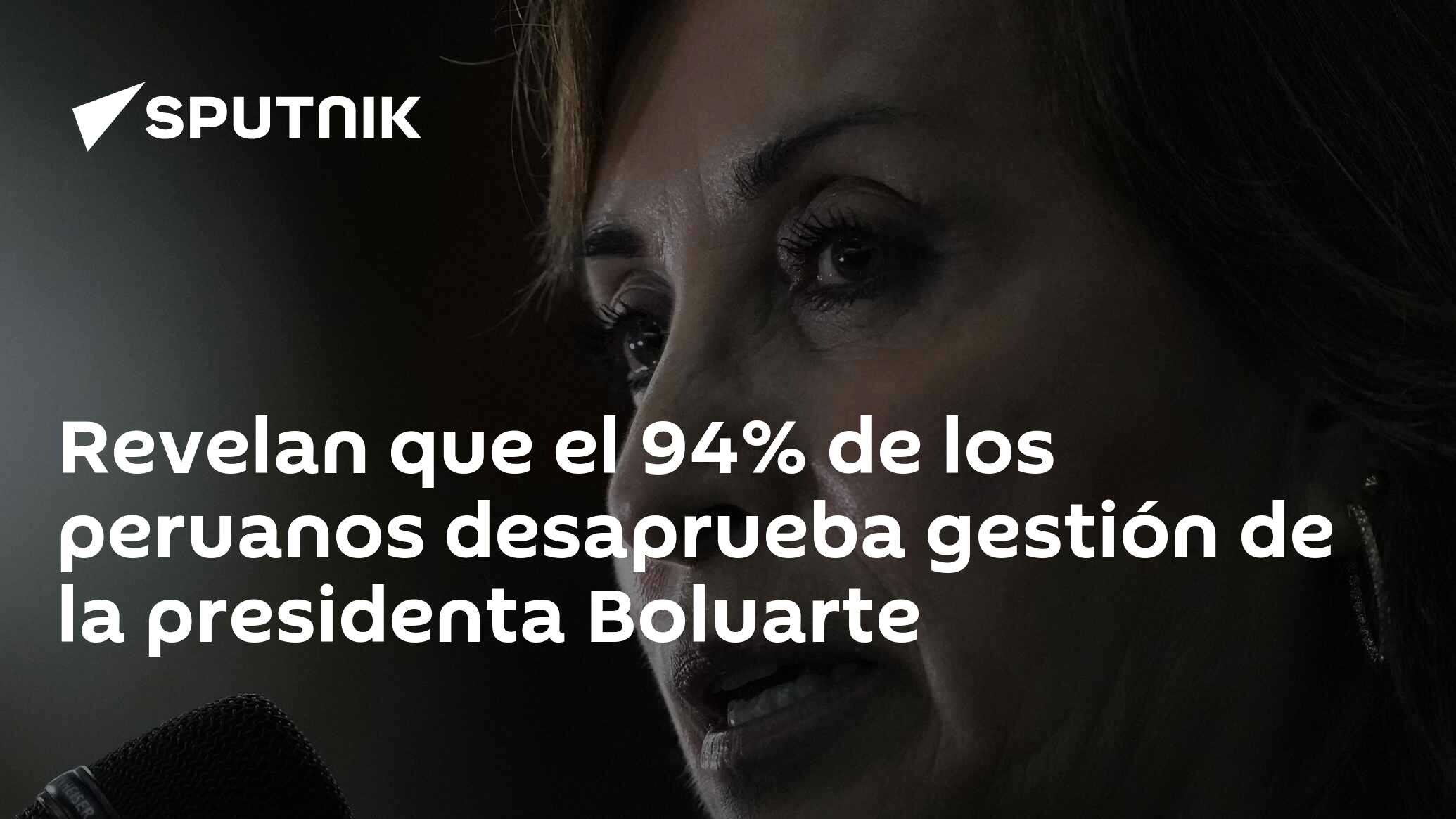 Revelan Que El 94 De Los Peruanos Desaprueba Gestión De La Presidenta