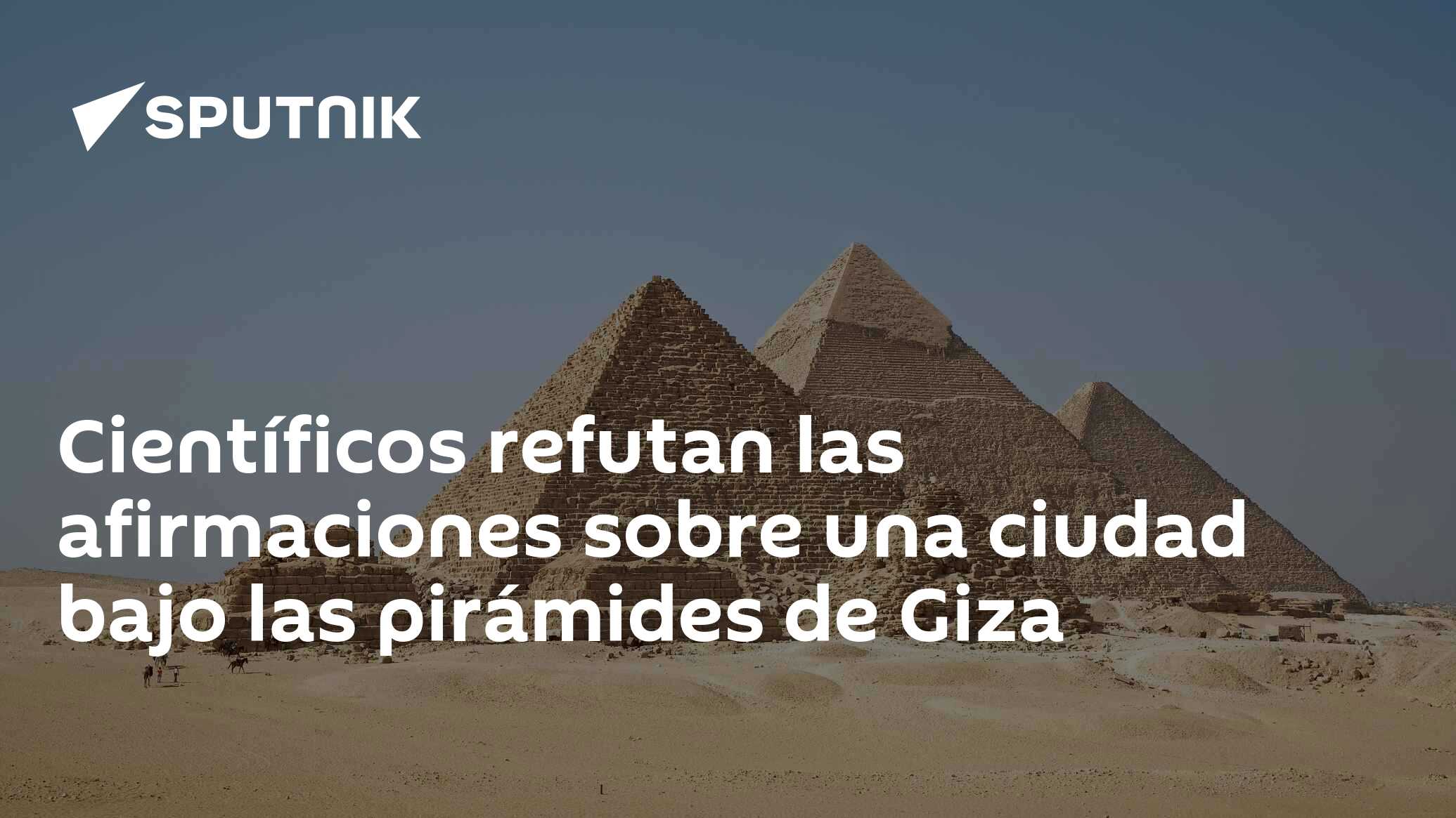 Científicos refutan las afirmaciones sobre una ciudad bajo las ...