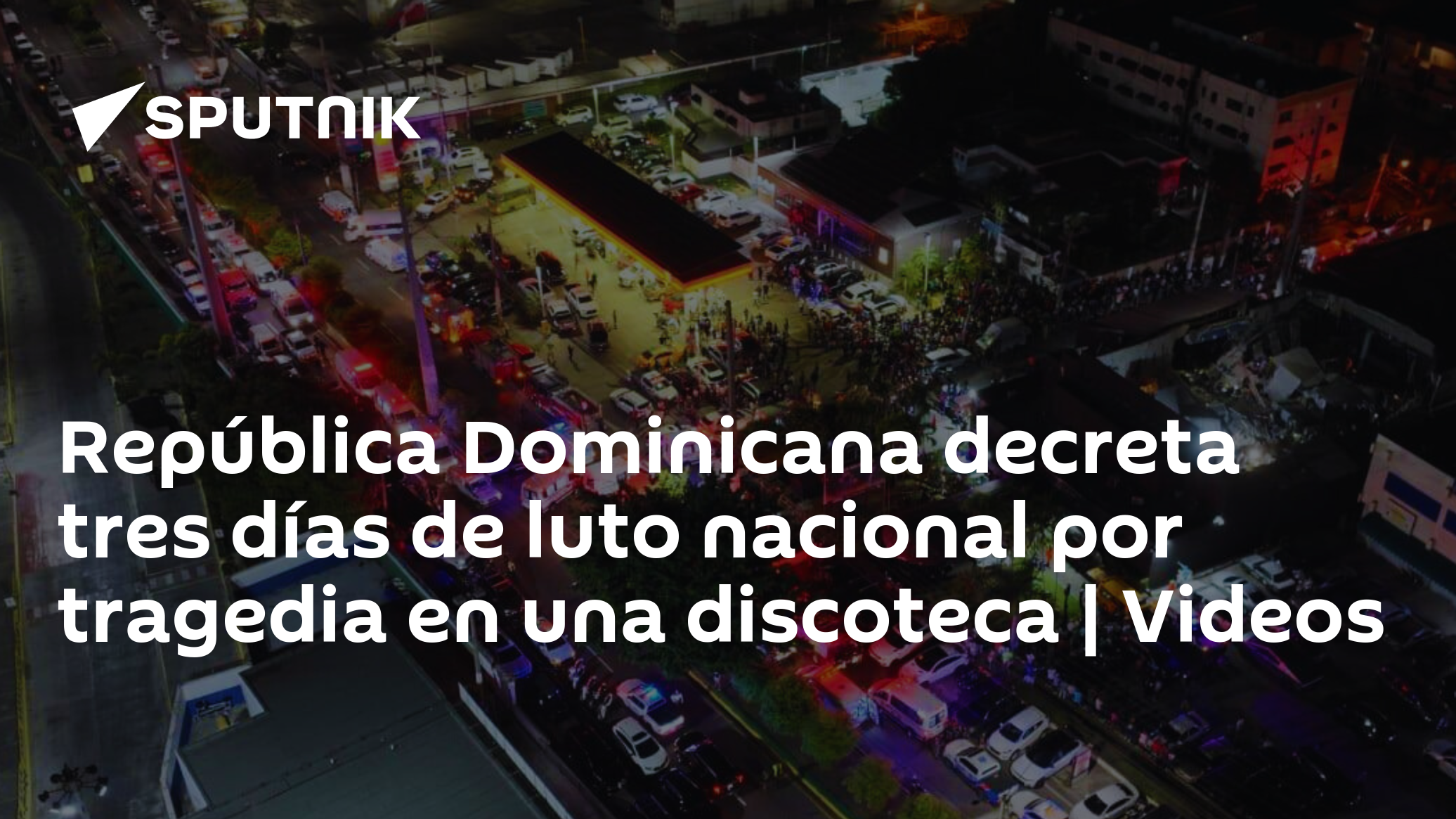 República Dominicana decreta tres días de luto nacional por tragedia en ...