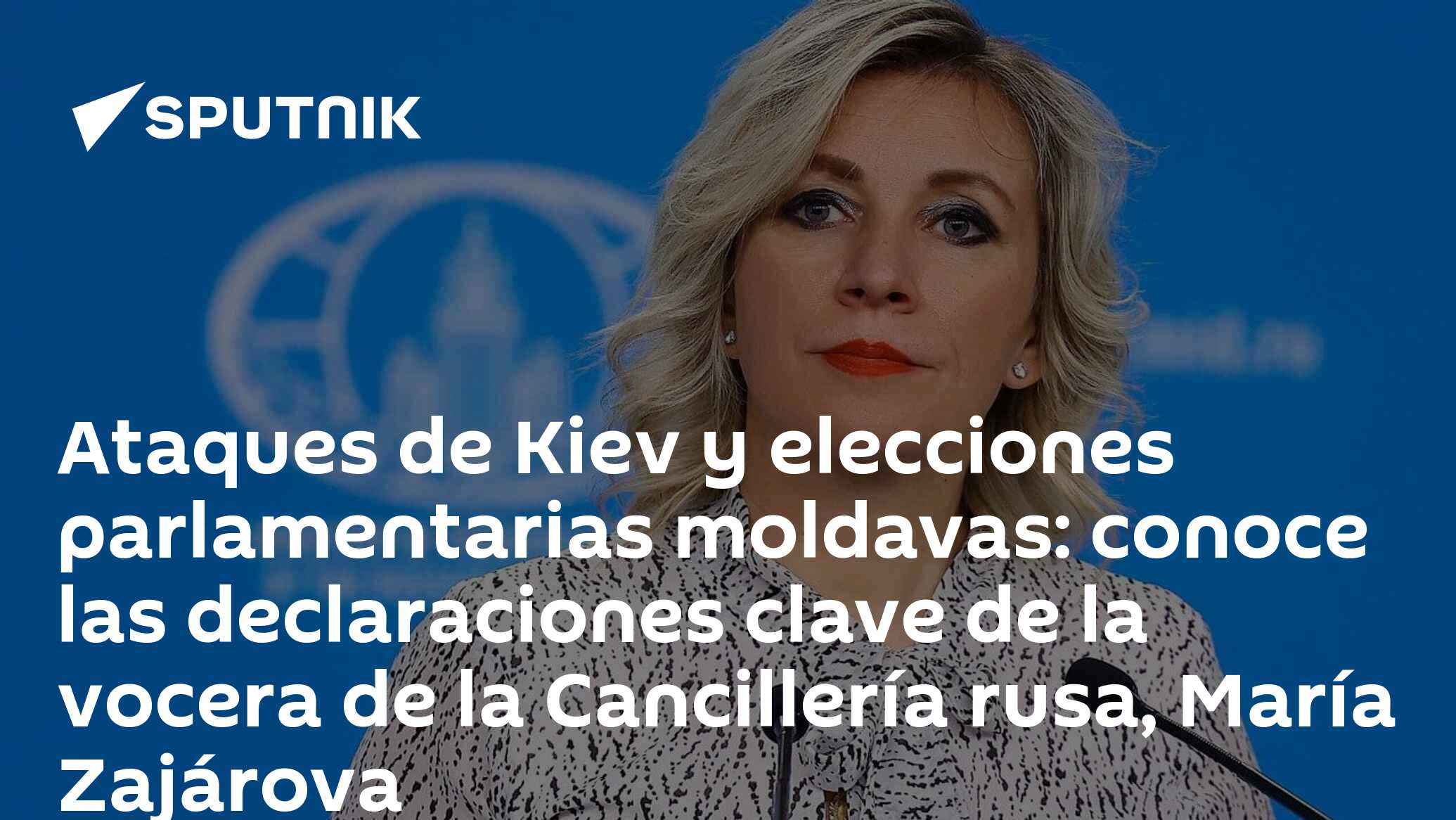Ataques de Kiev y elecciones parlamentarias moldavas: conoce las ...