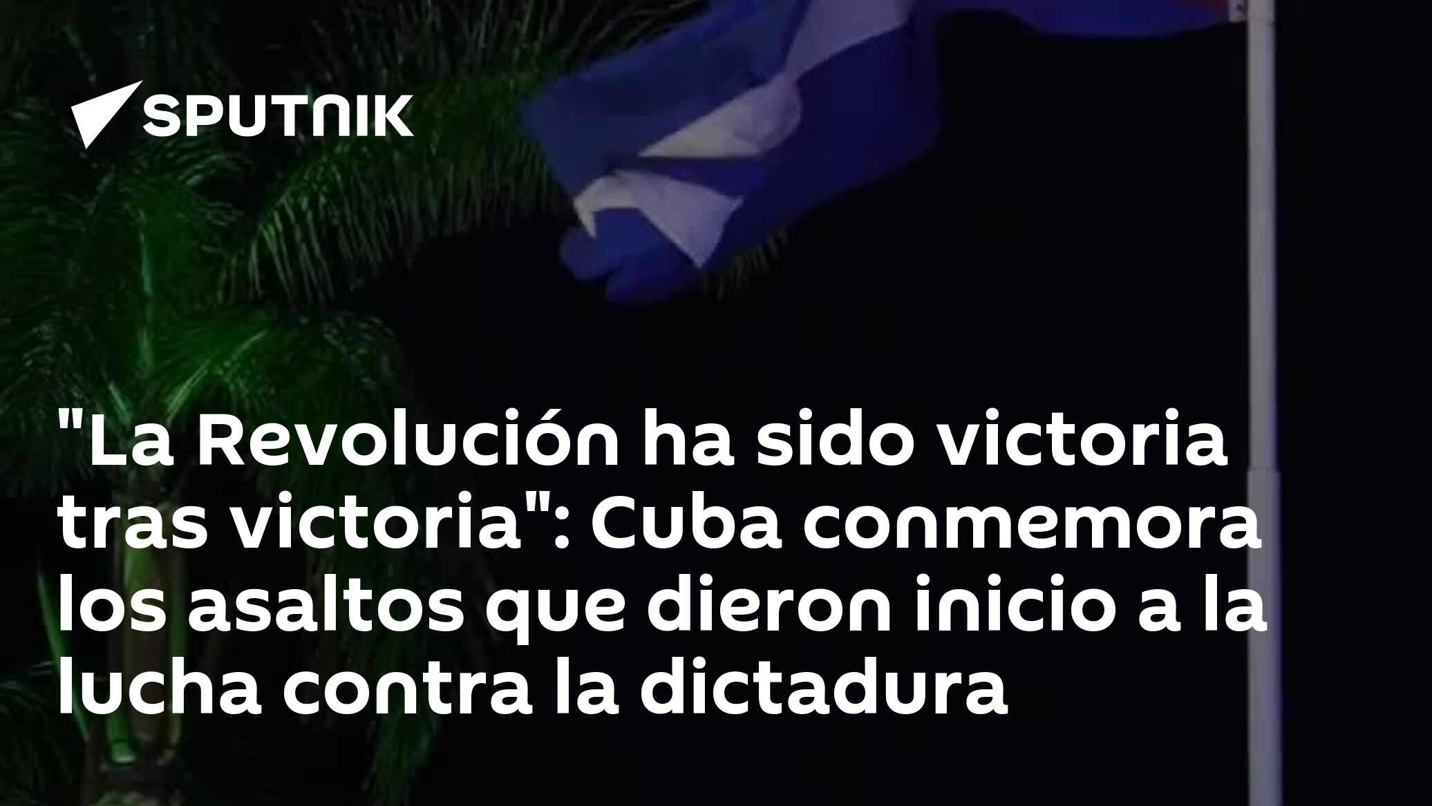 "La Revolución ha sido victoria tras victoria": Cuba conmemora los ...