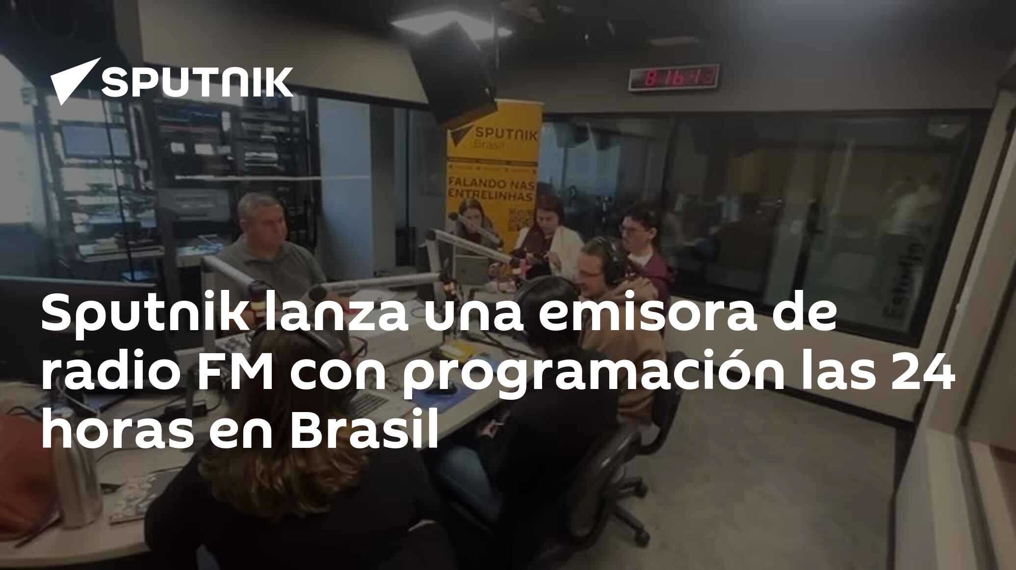 Sputnik lanza una emisora de radio FM con programación las 24 horas en ...