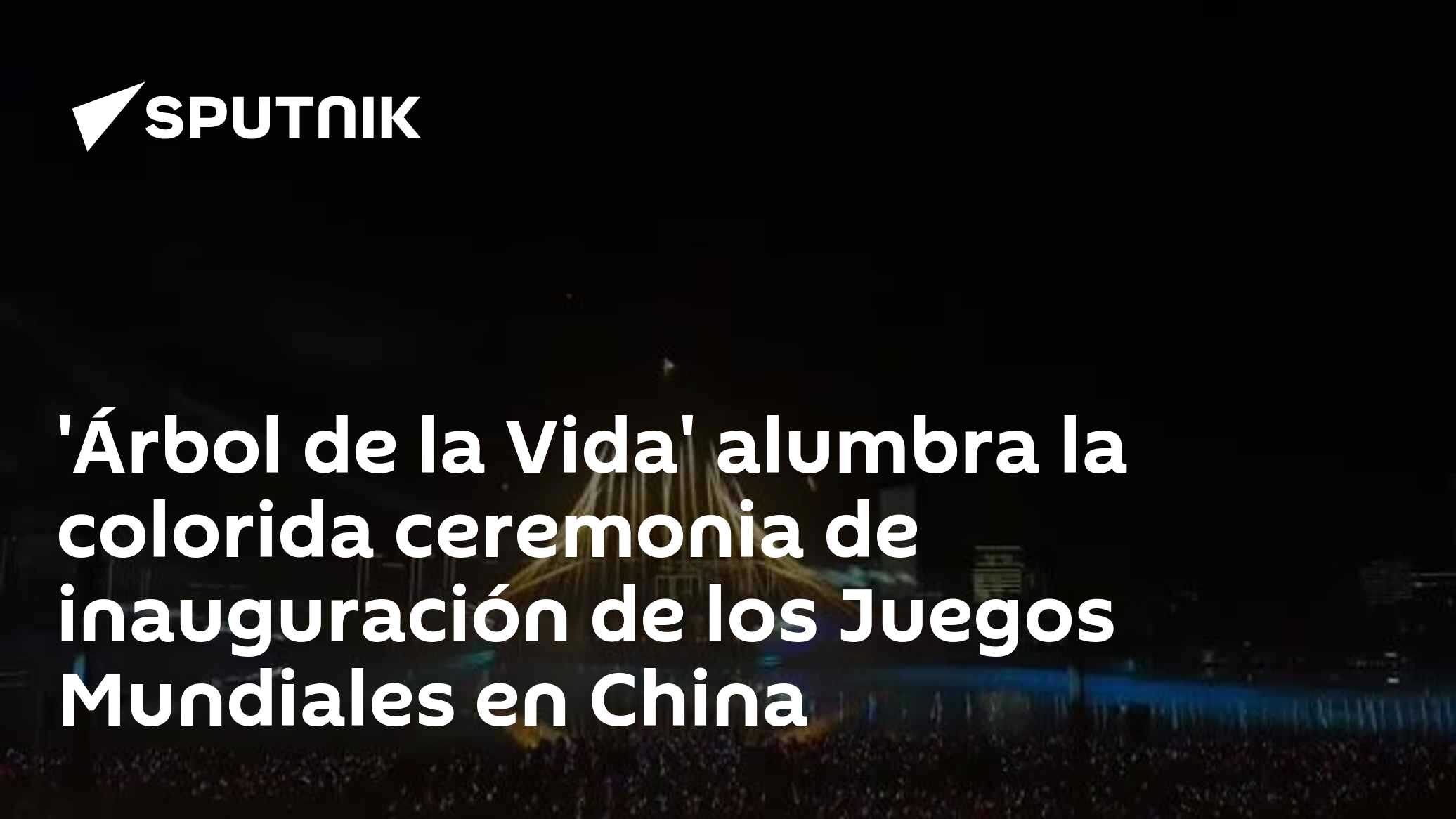 'Árbol de la Vida' alumbra la colorida ceremonia de inauguración de los ...