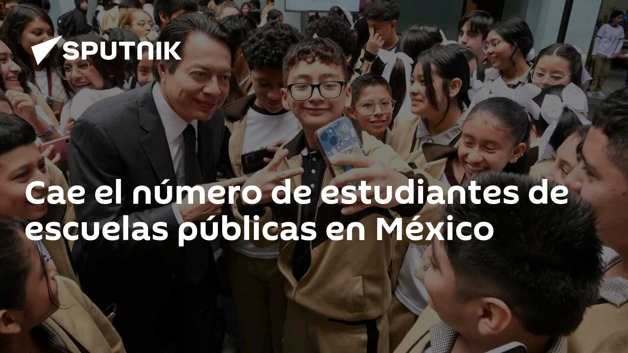 Cae el número de estudiantes de escuelas públicas en México - 09.09. ...