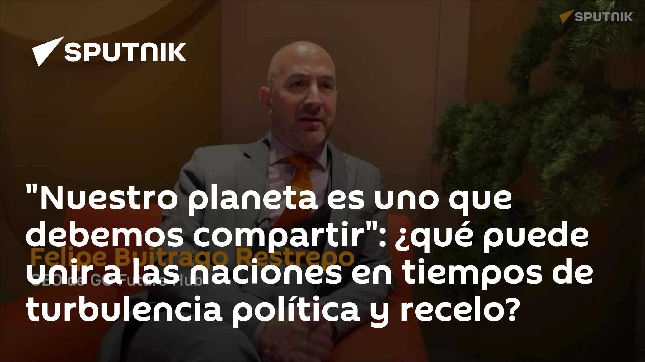 "Nuestro planeta es uno que debemos compartir": ¿qué puede unir a las ...