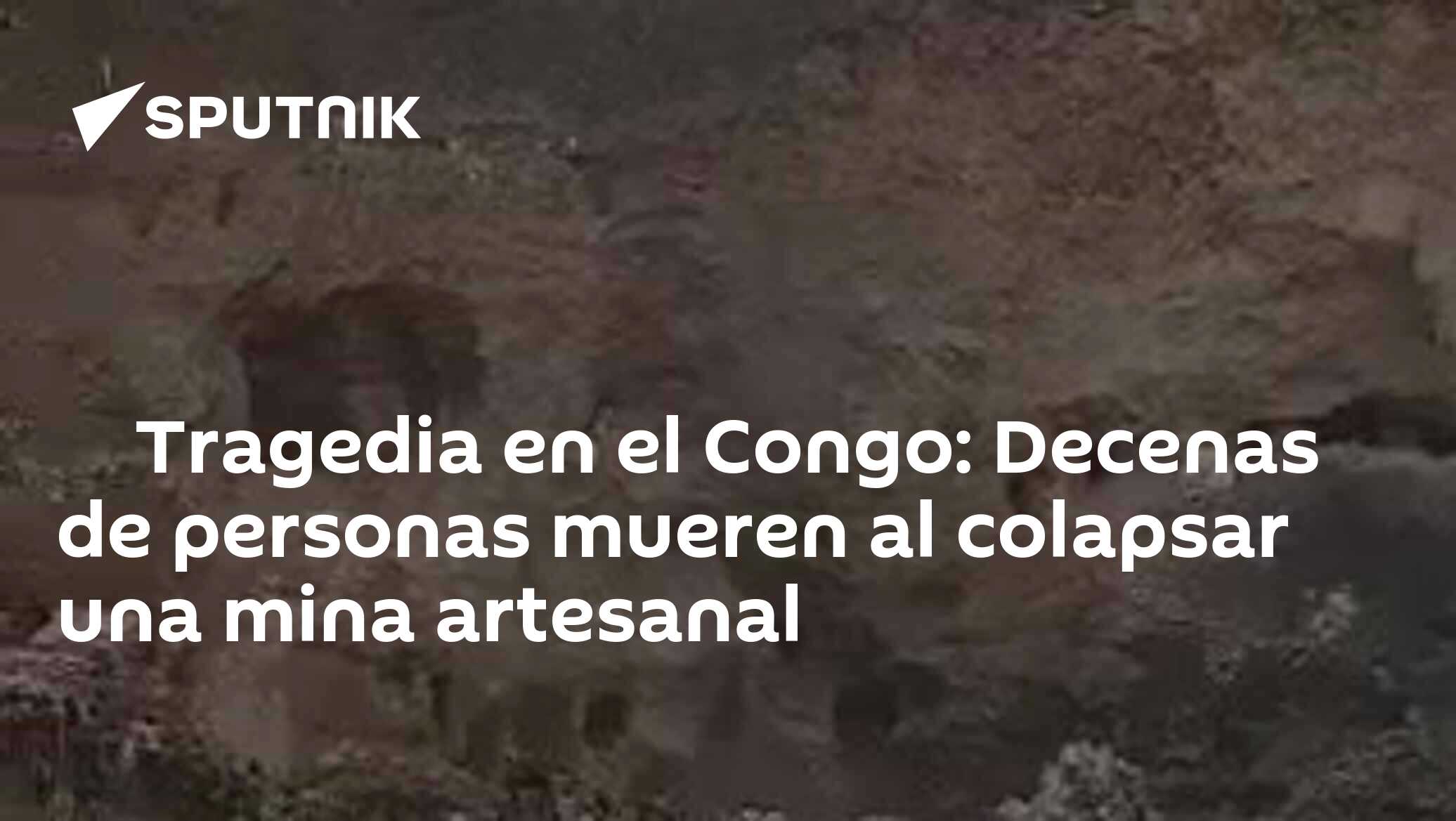 🪦 Tragedia en el Congo: Decenas de personas mueren al colapsar una mina ...