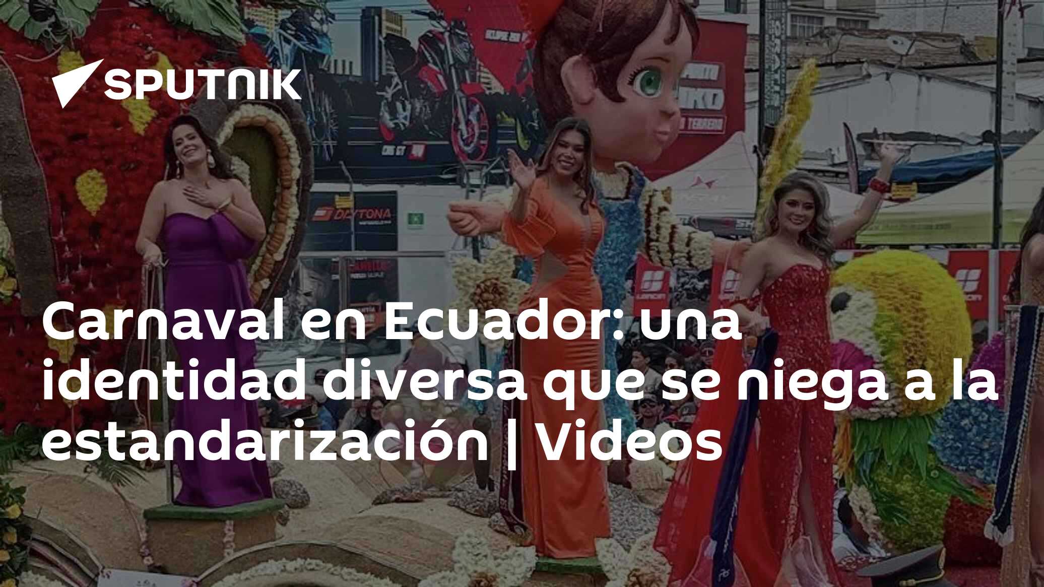 Carnaval en Ecuador: una identidad diversa que se niega a la ...
