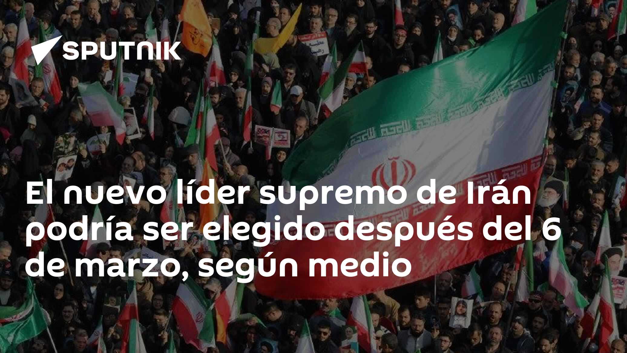 El nuevo líder supremo de Irán podría ser elegido después del 6 de ...