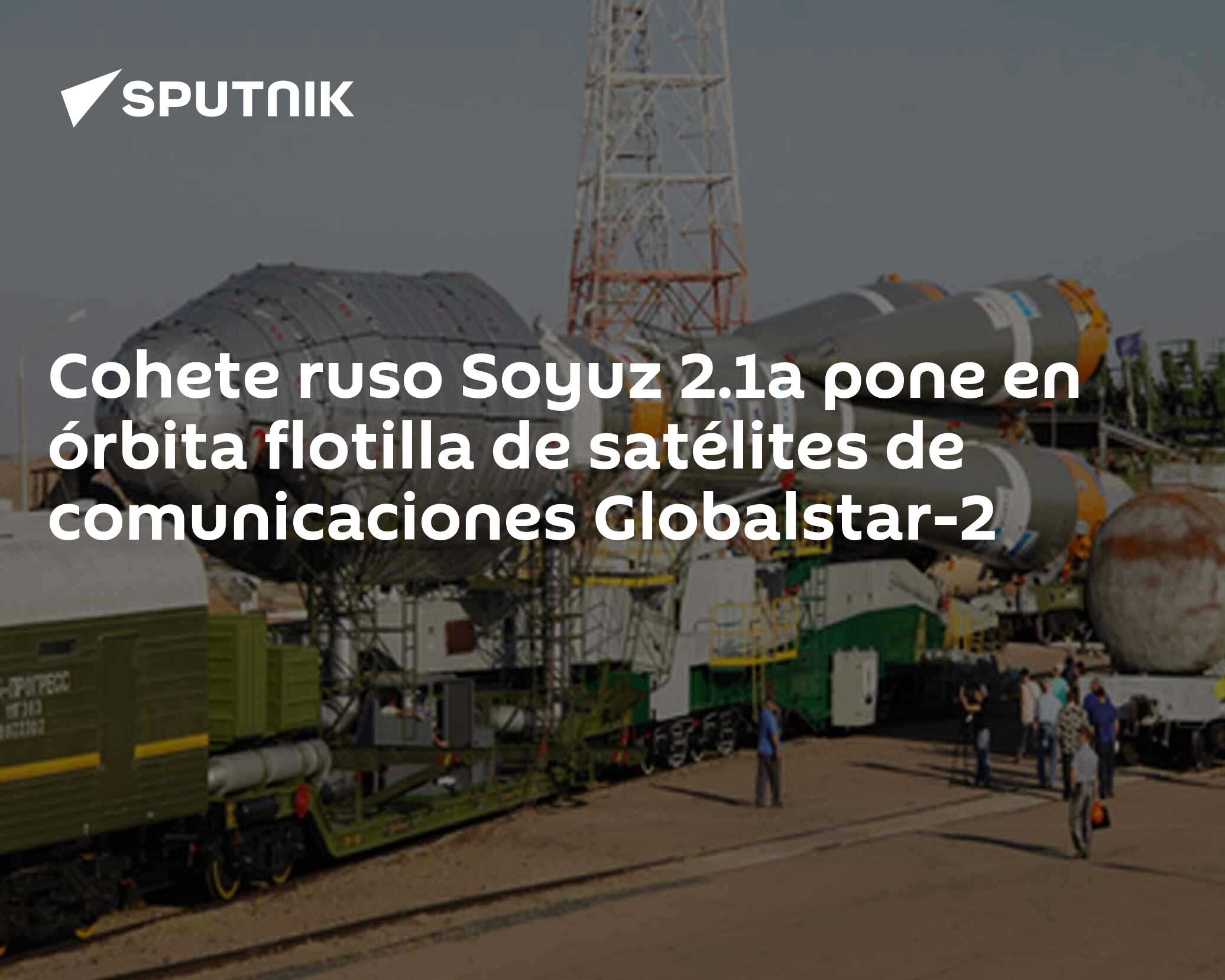Cohete ruso Soyuz 2.1a pone en órbita flotilla de satélites de ...