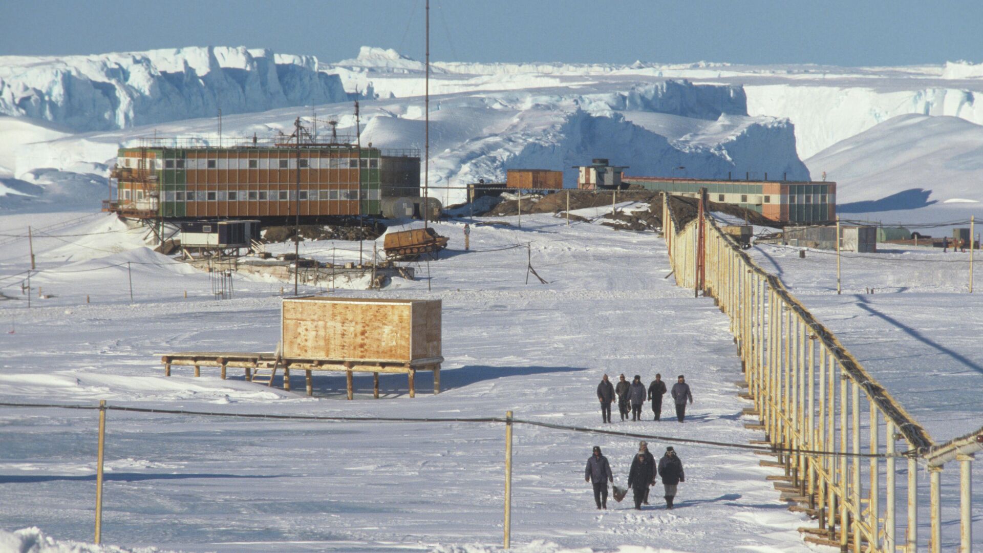 La legendaria base antártica Mirni cumple años