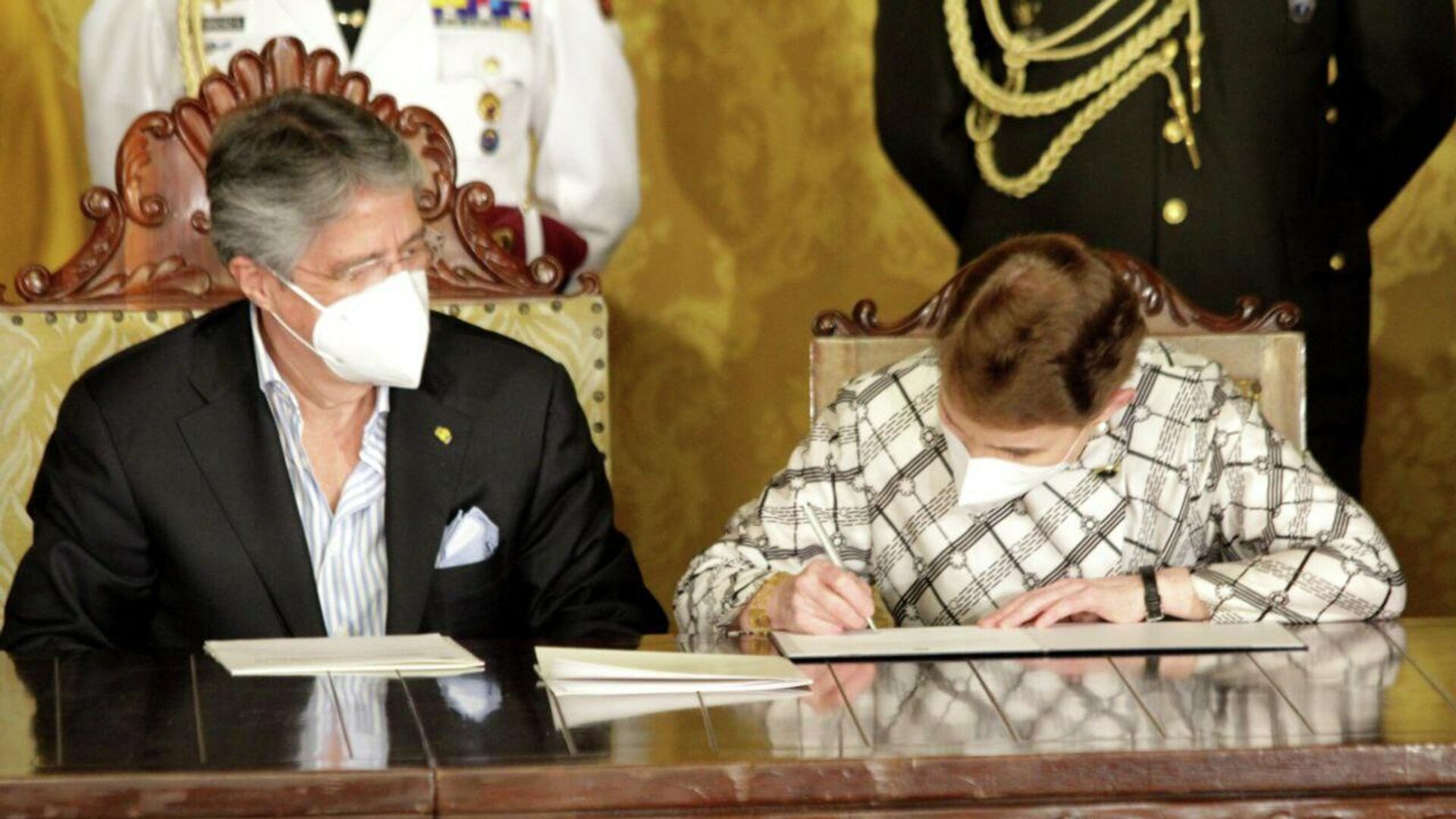 Nueva ministra de Gobierno de Ecuador Alexandra Vela asume el cargo ...