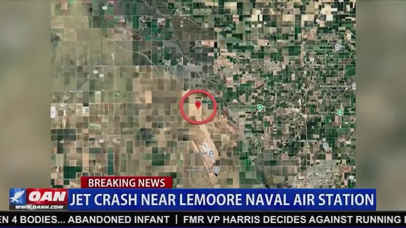 Un caza F-35C se estrella cerca de la base aérea de Lemoore en ...