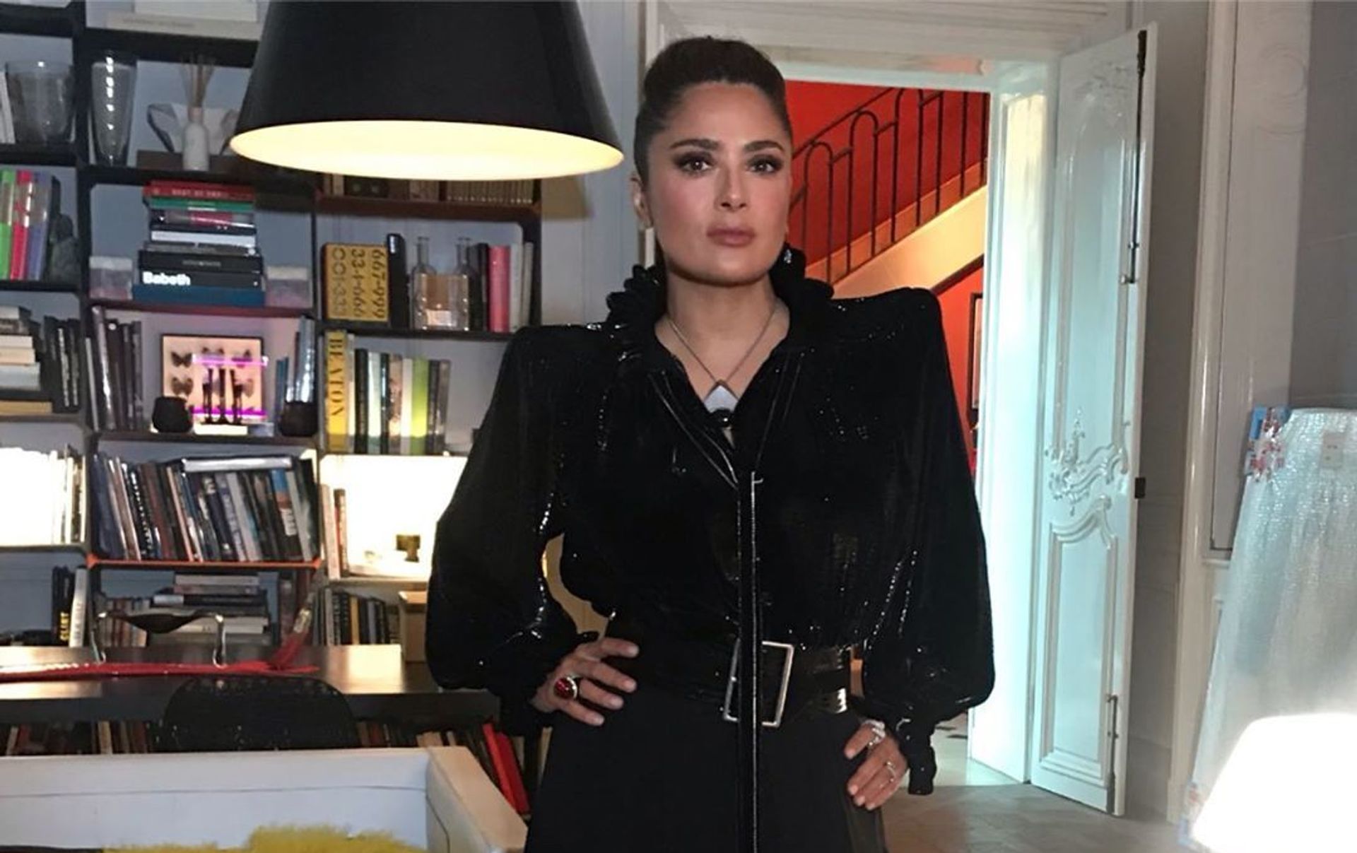 Salma Hayek celebra sus 12 millones de seguidores en Instagram... junto ...